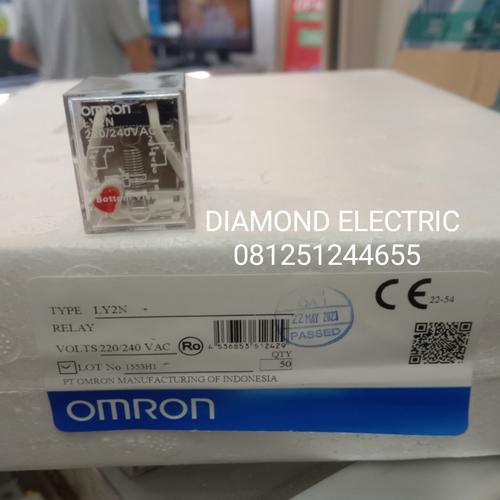 Jual Relay Omron LY2N 220VAC 100%ORI - Jakarta Barat - diamondelectric | Tokopedia