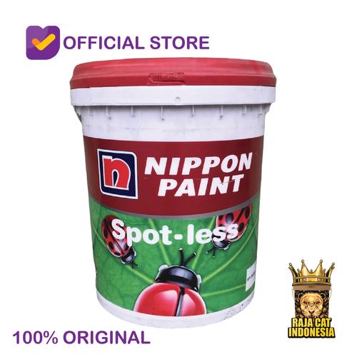 Jual Cat Tembok Interior Anti Noda Nippon Spotless Brilliant White 20 ...