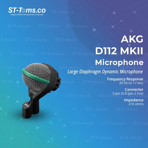 Promo AKG D112 MKII / D 112 MK2 Professional Dynamic Bass Drum ...
