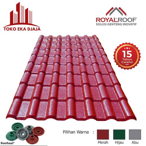 Jual ATAP GENTENG UPVC ROYAL ROOF - Merah, BIASA - Kota Surabaya - TOKO ...