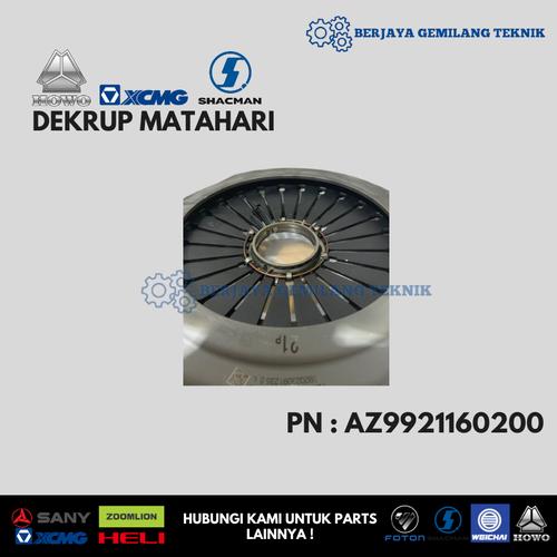 Jual AZ9921160200 Dekrup Matahari HOWO Sinotruck Spareparts XCMG ...
