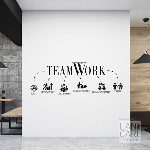 Promo Cutting Sticker Office Kantor Motivasi Wall Decor Stiker Dinding ...