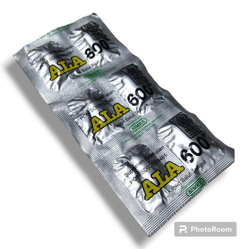 Jual ALA 600mg TABLET STRIP - Jakarta Timur - FarmaFarmaTrust | Tokopedia