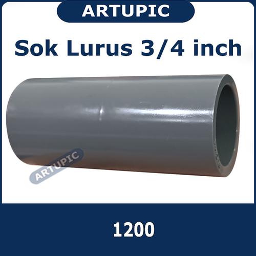 Jual Sok Lurus 3/4 inch Sock Socket 3/4" Fitting Sambungan - Kota ...
