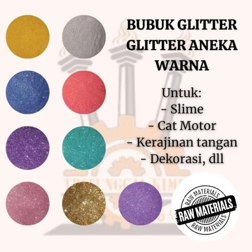 Jual glitter bubuk glitter aneka warna glitter 100gr - Kuning - Jakarta ...