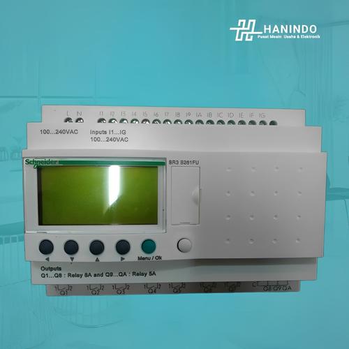 Jual PLC Zelio Smart Relay SR3B261JD 12VDC Schneider Lengkap Dus ...