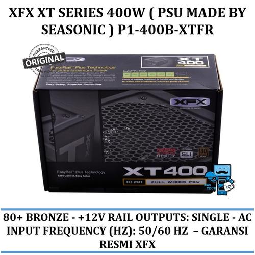 Promo Power Supply Xfx Xt Series 400w ( Psu Made By Seasonic ...