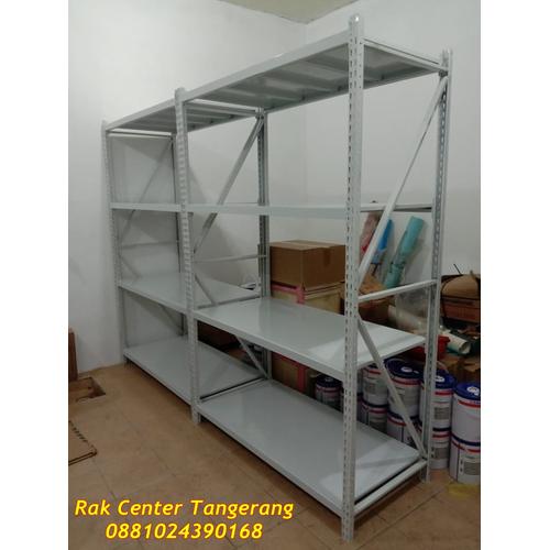 Jual Rak Besi 4 Susun Kapasitas Beban Ringan - 4 Level, T200 L38cm Join ...