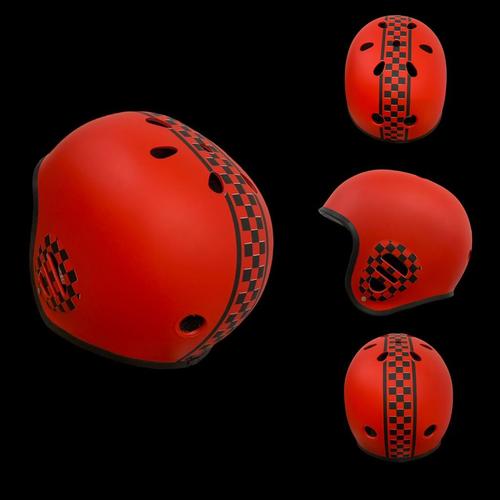 Jual Helm Skate Full Sepeda Genio BMX Checker Board Merah / Red ...