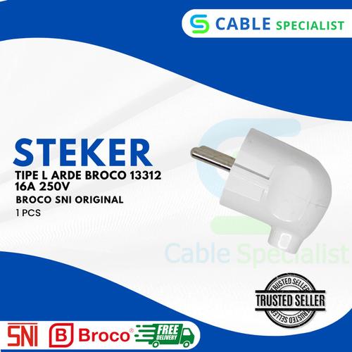 Jual Kabel Listrik Extention 6 Meter SNI BROCO Makita 3x0.75 PUTIH ...