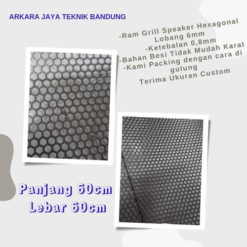 Jual ram speaker grill besi hexa 60x60cm - Kota Bandung - arkarateknik ...