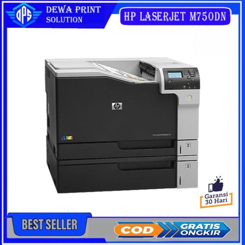 Jual printer a3 hp Color LaserJet Enterprise M750dn m750 dn new ...