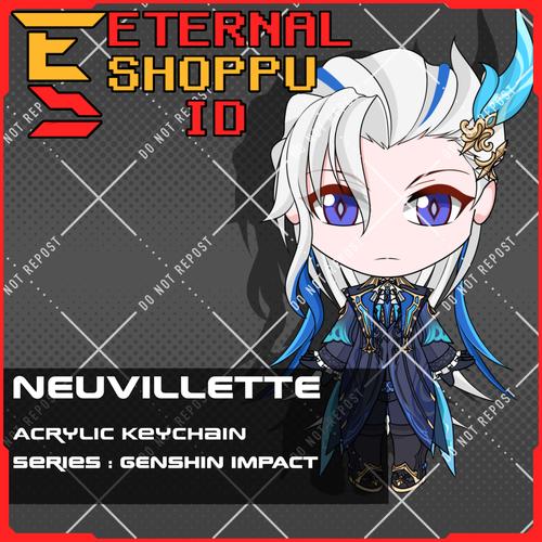 Jual keychain Genshin Impact Neuvillette - Kab. Nganjuk - Eternalshoppu ...