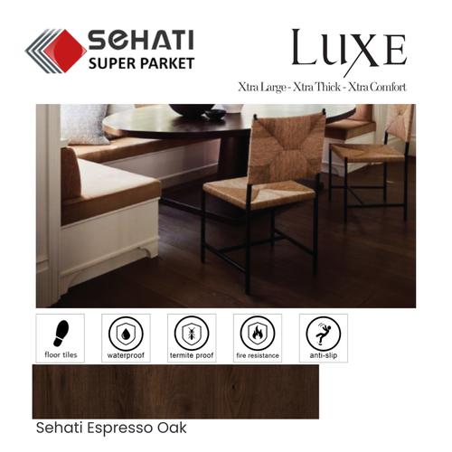 Promo Sehati Super Parket XXL Espresso Oak Lantai Kayu / SPC / Vinyl ...