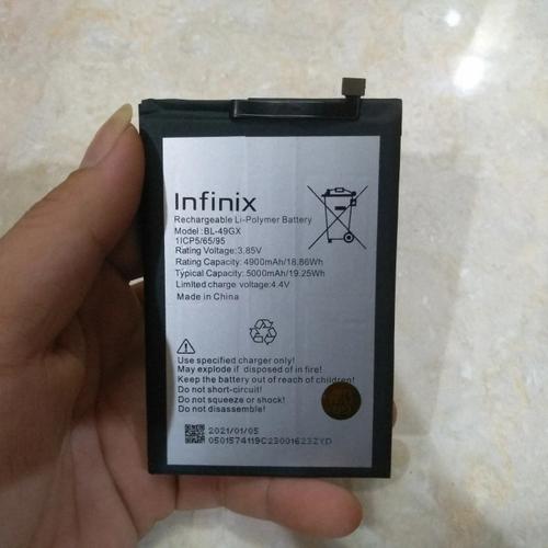 Jual Baterai Infinix Hot 11S NFC X6812B Battery Original BL-49GX BL49GX ...
