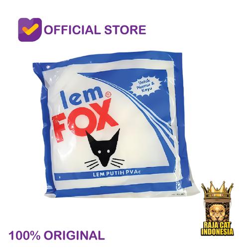 Jual Lem Fox Putih 600 gram bungkus biru / Lem kayu Fox bungkus biru ...