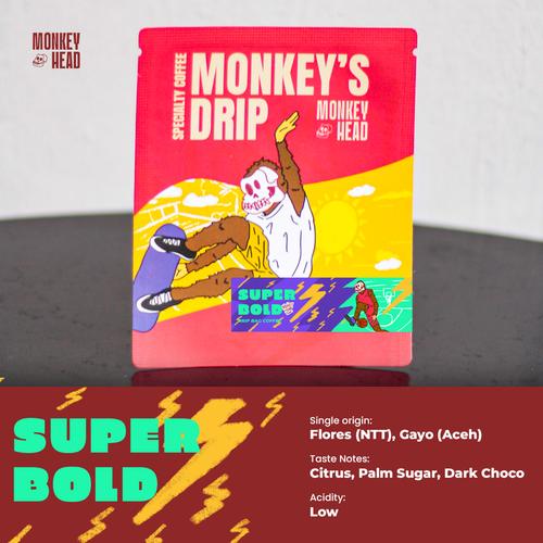 Jual MONKEY HEAD - SUPERBOLD Drip Bag Coffee - Kab. Tangerang - MONKEY ...