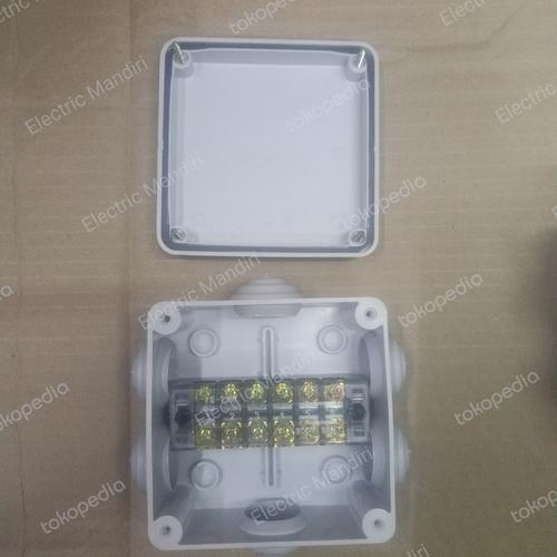 Jual DURADUS 100x100 50mm Junction Box +terminal 6pull 25A - Jakarta ...