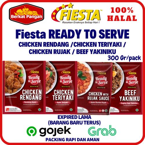 Jual FIESTA Ready to serve Chicken Teriyaki Ayam Teriyaki 300gr ...