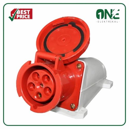 Jual Stop Kontak Genset 5 Pin 63A CEE 135 Industrial Socket 63 A ...