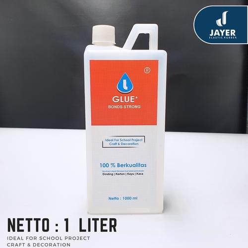 Jual Lem Styrofoam 1 Liter / Lem gabus Sterofoam L-GLUE 1000 ml ...