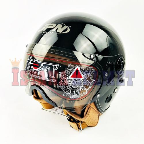 Jual HELM JPN HIJAB BLACK GLOSSY - Kota Bandung - ISTANA HELMET | Tokopedia