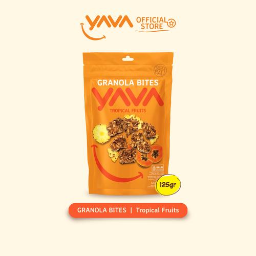Promo YAVA Granola Bites Tropical Fruits 125g - Jakarta Timur - YAVA ...