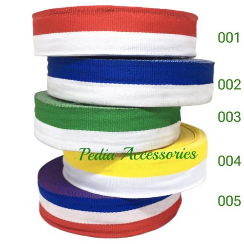 Jual Pita Tali Medali 2 Warna Ukuran 3cm Per Roll - MP 001 - Jakarta ...