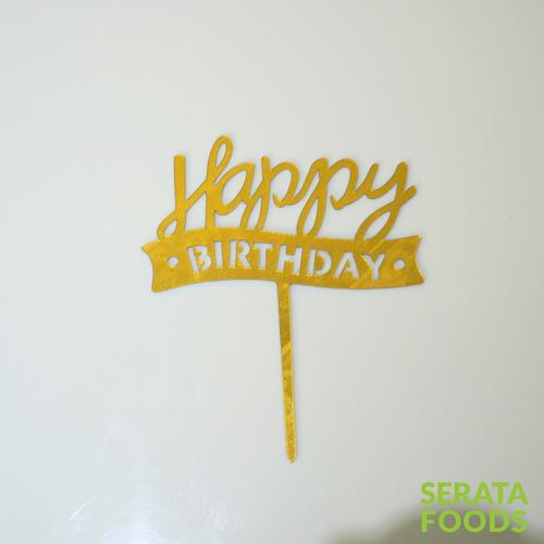 Jual Topper HBD / Topper Happy Birthday / Kode 1 hitam - Kota Surabaya ...