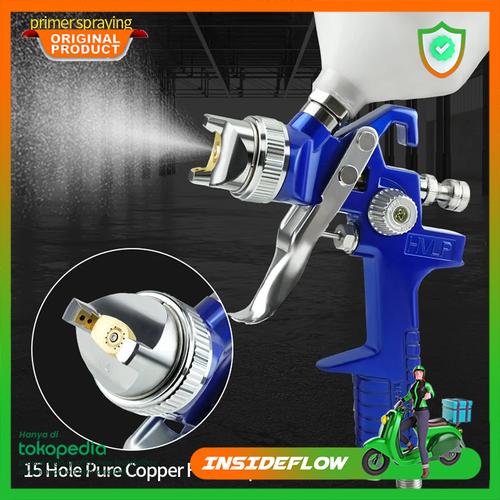 Jual Spray Gun HVLP 125ml Air Brush Semprotan Angin Cat Airbrush ...
