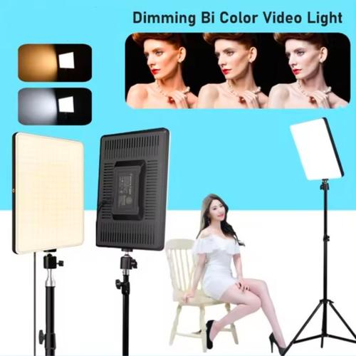 Jual LAMPU FOTOGRAFI 11 INCH / VIDEOGRAFI LED LIGHT BRIGHTLED MM-240 ...