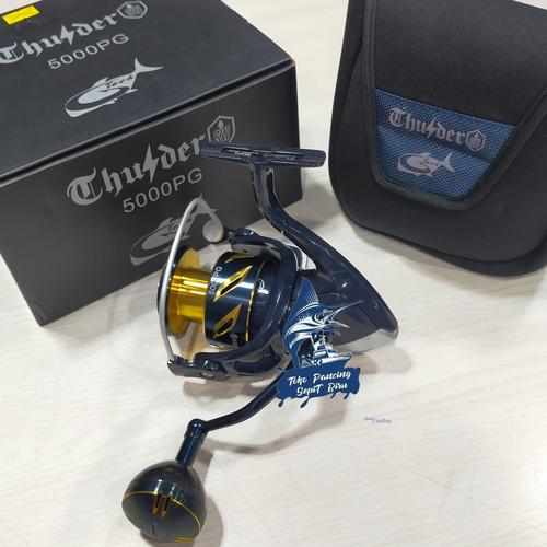 Jual REEL PANCING G TECH THUNDER SW 5000PG POWER HANDLE DRAG 27KG ...