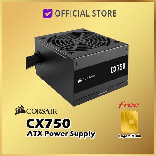 Promo Corsair CX750M PSU ATX Power Supply 750W 750 watt CXM CX750 M CX ...
