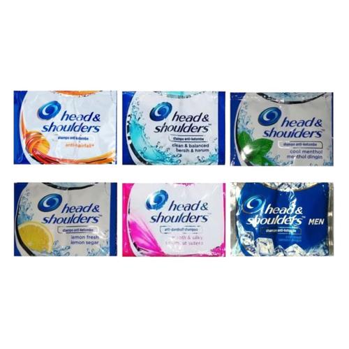 Jual Shampoo Head & Shoulders Renceng 12 Sachet Sampo Rambut 10 ml ...