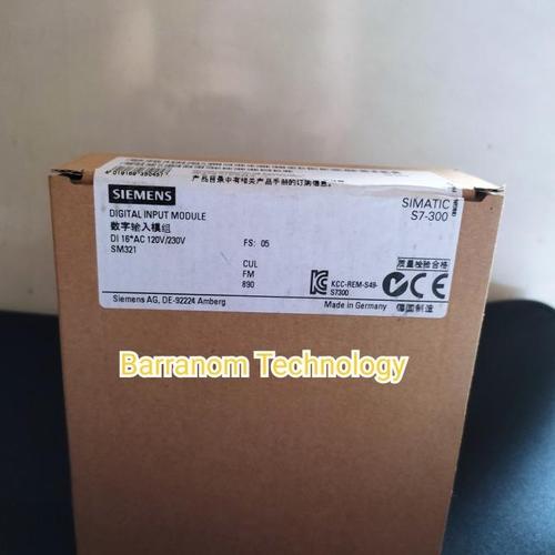Jual Siemens 6Es7 321-1Fh00-0Aa0 Simatic S7-300 Digital Input Module ...