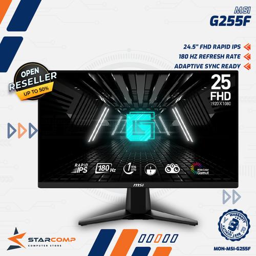 Jual MSI G255F Gaming Monitor 25" IPS 180Hz 1ms FHD G 255 F - Kab ...