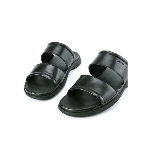 Jual OBERMAIN - Jacob Mark Men Sandals / KULIT ASLI - DARK BROWN - 9 ...