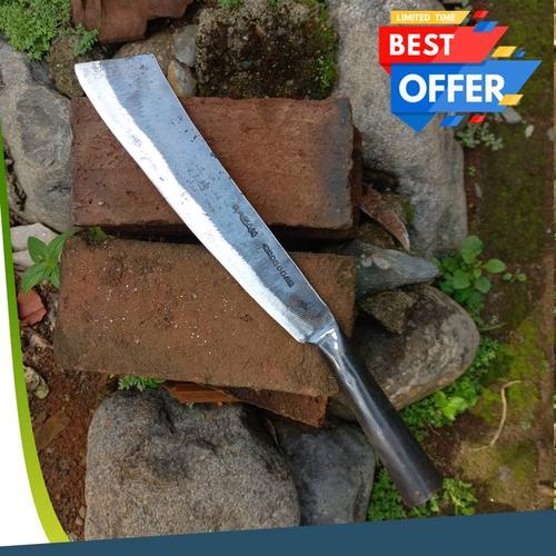 Jual Aret Bendo Parang Baja Original Berkualitas Tajam gagang besi ...