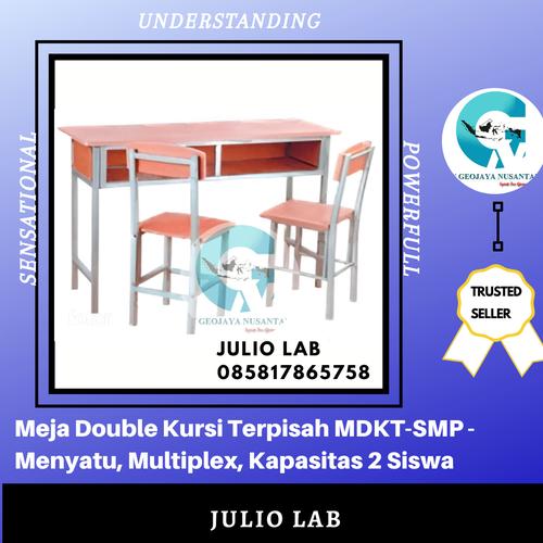 Jual Meja Double Kursi Terpisah MDKT-SMP - Multiplex, Kapasitas 2 Orang ...