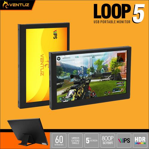 Jual Monitoring LOOP Turing Smart Screen 5" External Display AIDA 64 ...