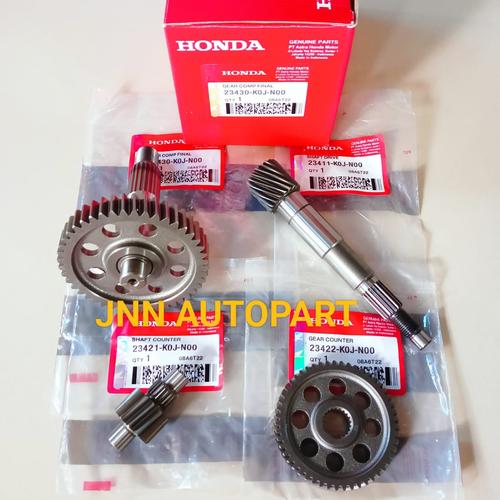 Jual GIGI RASIO LENGKAP HONDA BEAT DELUXE/GENIO/SCOOPY 2021-2024 ...