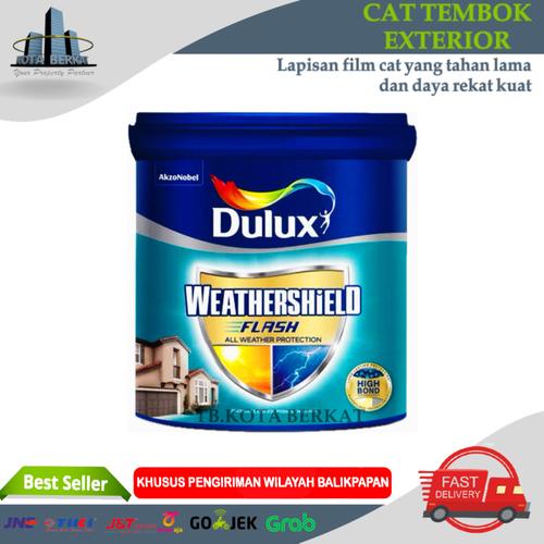 Jual CAT DULUX WEATHERSHIELD FLASH / CAT TEMBOK EXTERIOR DULUX 2.5L ...
