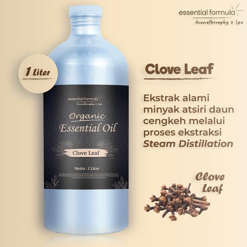 Jual 1L Organic Clove Leaf Essential Oil Daun Cengkeh Murni 100% - HDPE - Kota Tangerang ...