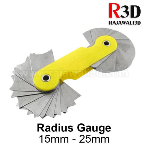 Jual Radius Gauge/Alat Ukur Radius/Alat Pengukur Radius 15 - 25mm - Kab ...
