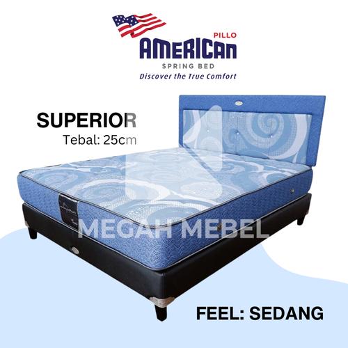 Jual Spring Bed American Tipe Superior (Matras Saja) - 120 x 200 - Kab ...