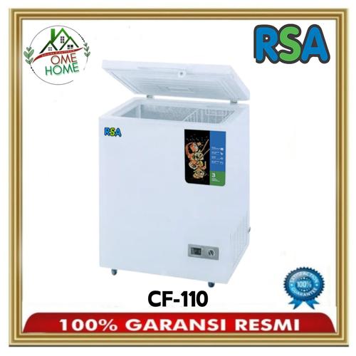Jual Chest Freezer RSA CF-110 / CF110 Freezer Box 100 liter GARANSI ...