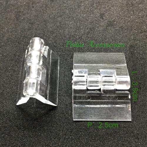 Jual Engsel AKRILIK 2,5cm/Engsel Kotak Acrylic Bening - Jakarta Pusat ...