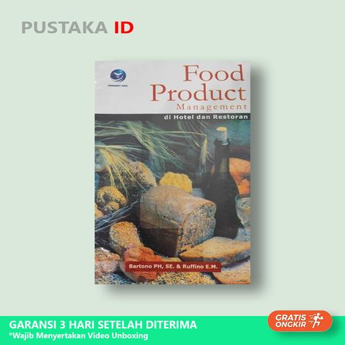 Jual Buku Food Product Management Di Hotel Dan Restoran - Kota ...