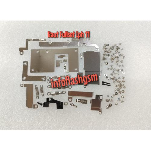 Jual Baut Seng Set Plat Kaleng Bracket Penutup Lcd Batre iPhone 11 Pro ...