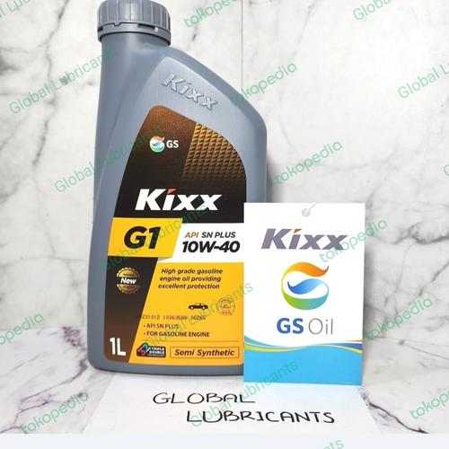 Jual Kixx G1 10W-40 SN Plus 1 Liter Made in Korea (Oli Premium) - Kota ...